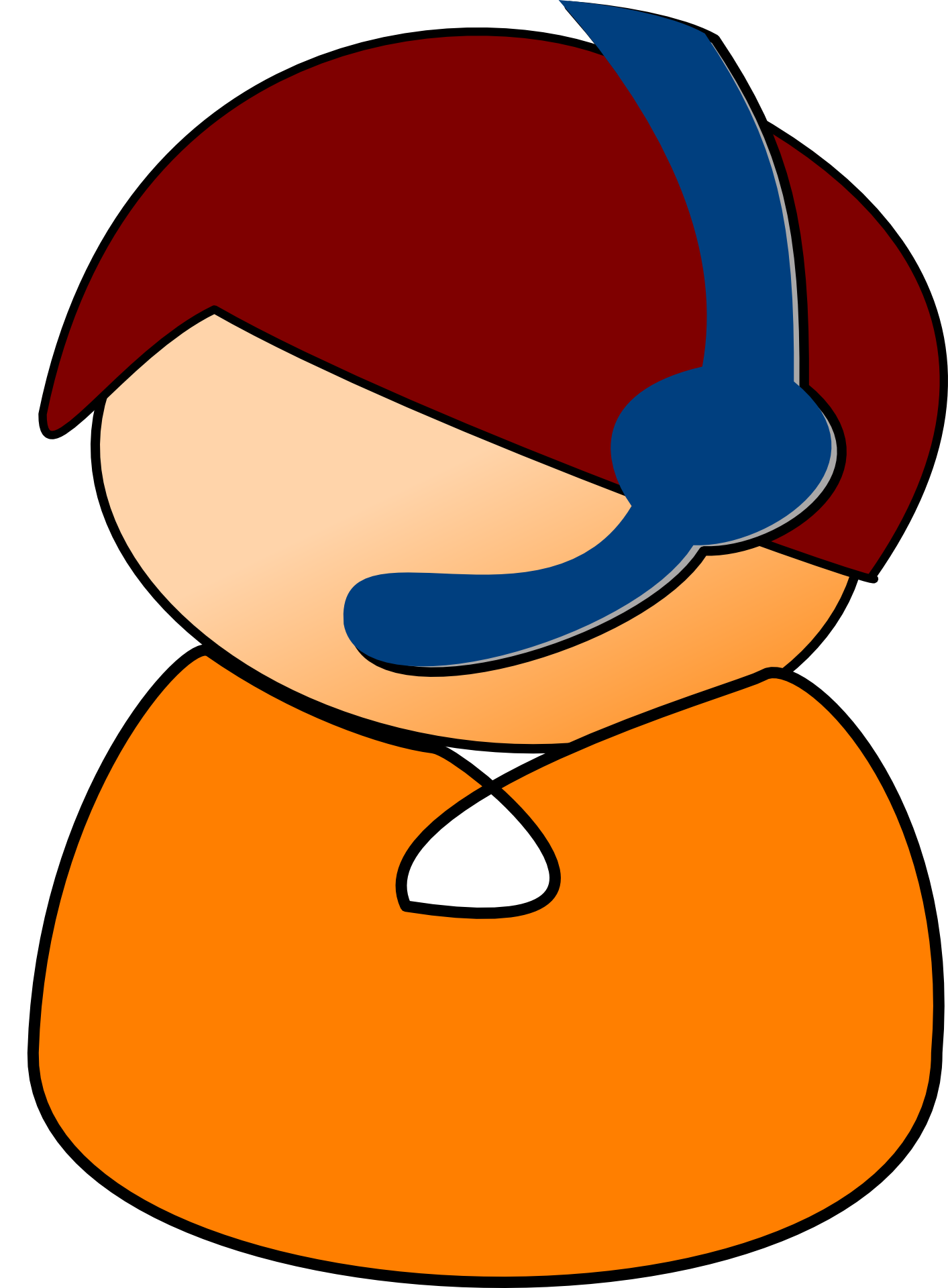Colored call center icon free image download