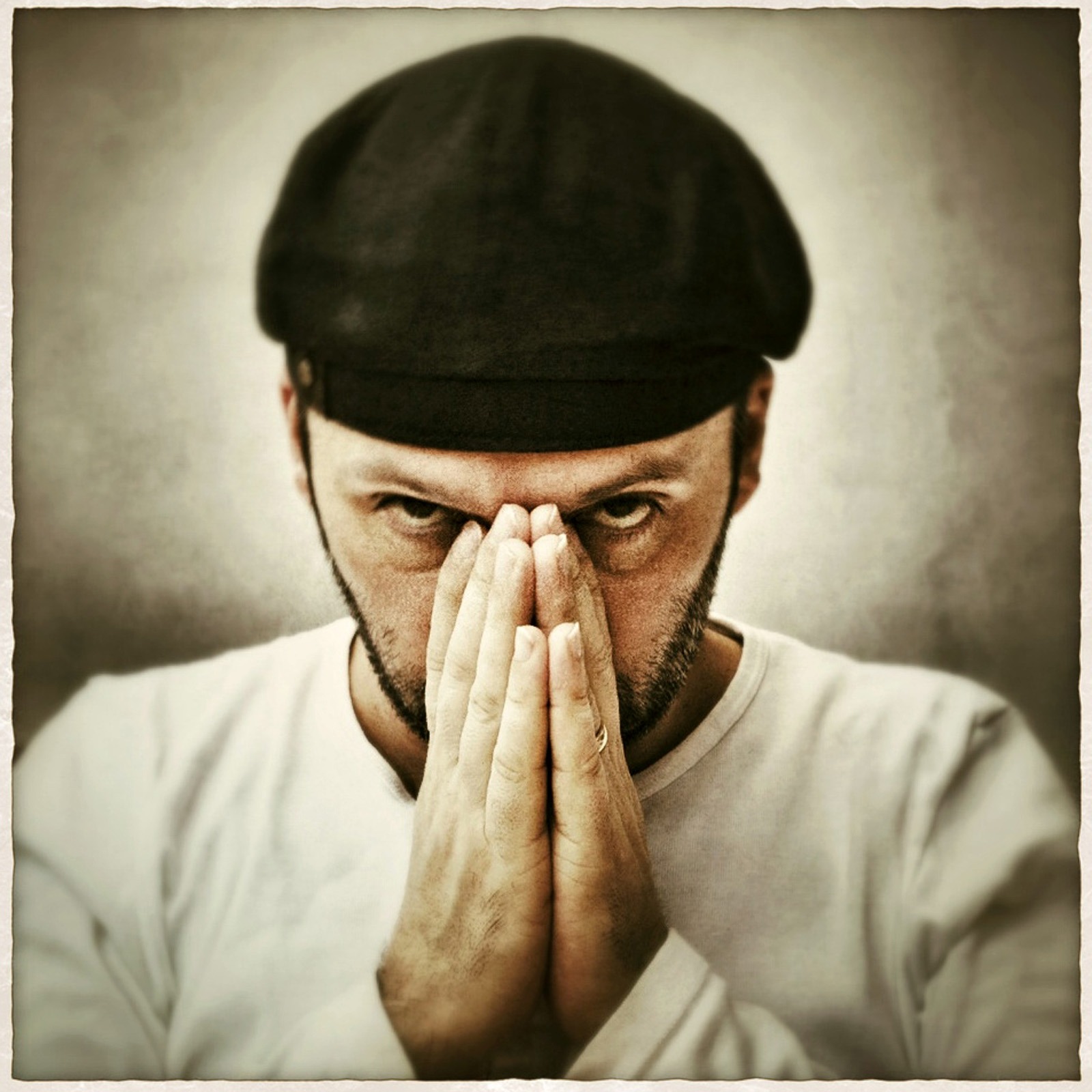 Man prayer portrait free image download