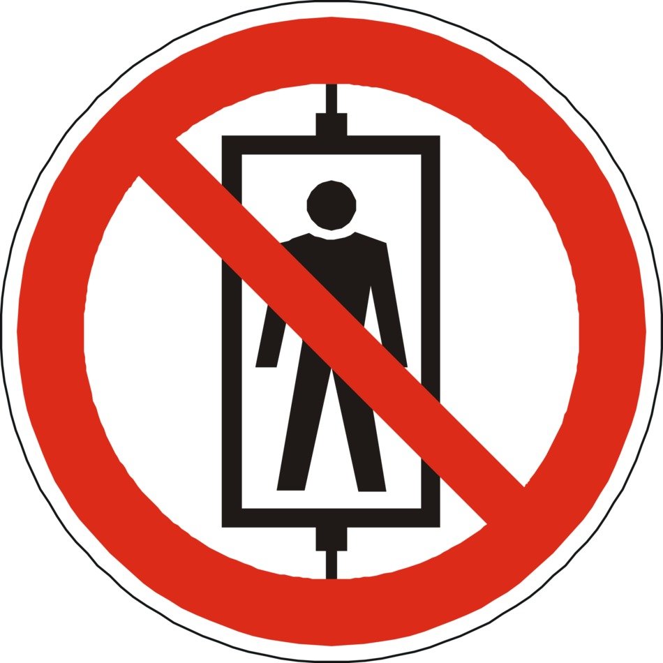Do Not Use Elevator Sign Free Image Download