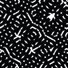 Monochrome messy seamless pattern with parallel lines black N2 free ...