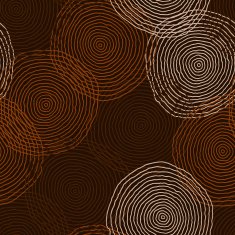 Seamless image with rounds Vector hand drawn background Abstra N2 free ...