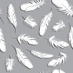 Seamless feather pattern N3 free image download