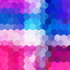 Abstract background consisting of blue pink white triangles free image ...