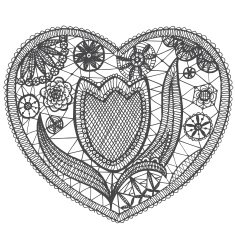 Lace tulip free image download