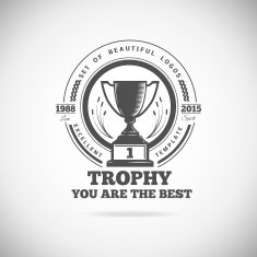 Vector winner logos N7 free image download