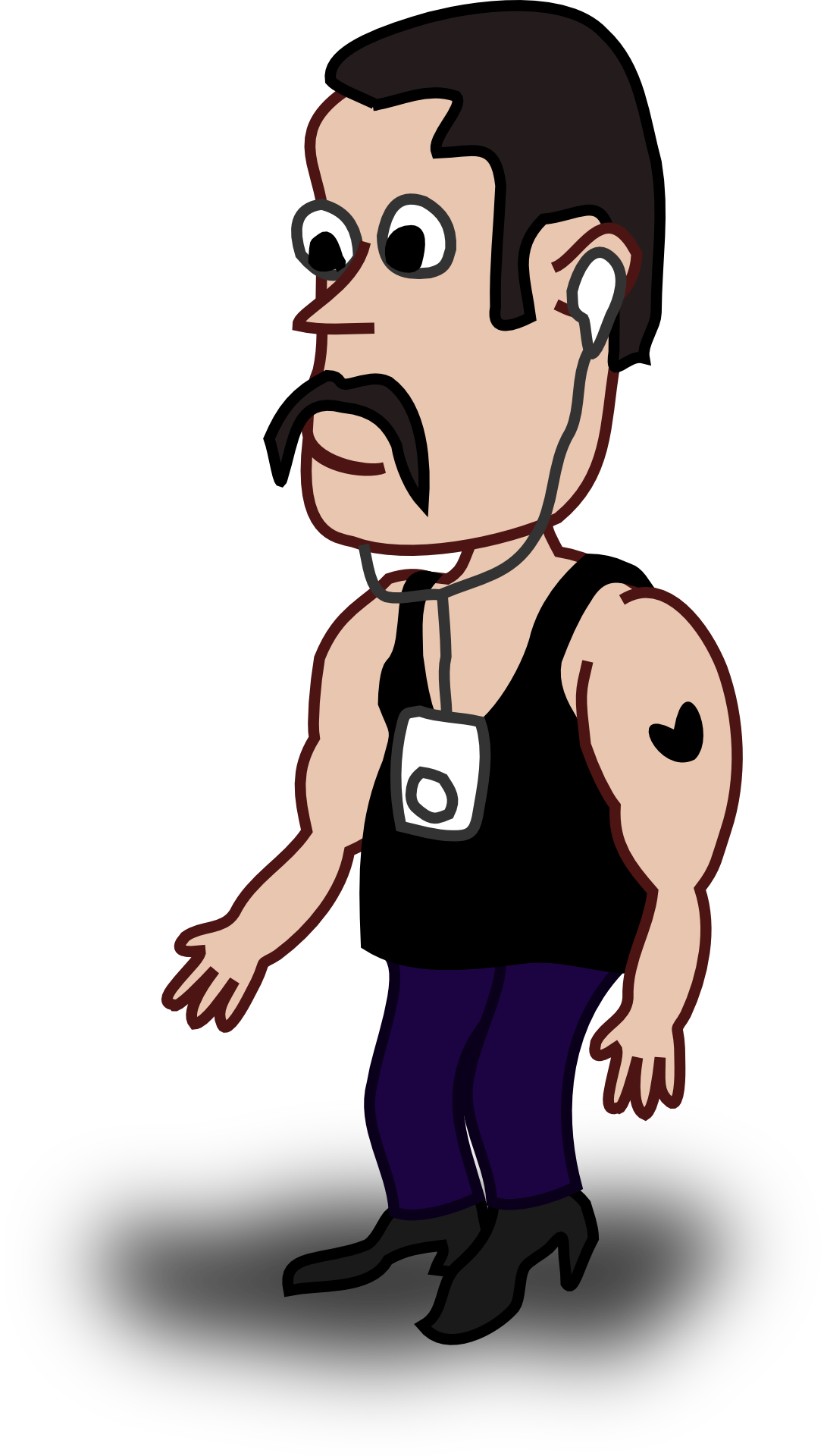 Walkman Funny People Drawing Free Image Download walkman-funny-people-drawing-free-image-download