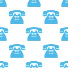 Telephone seamless pattern free image download