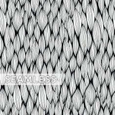 Vector seamless pattern with curvy elements N3 free image download
