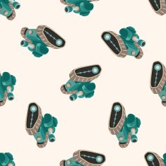 Cannon seamless pattern N2 free image download