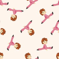 Kung fu seamless pattern N3 free image download