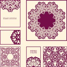 Vector Vintage Cards free image download