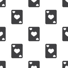 Poker vector seamless pattern free image download