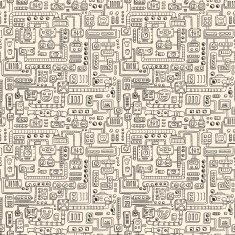 Electrical appliances seamless pattern free image download