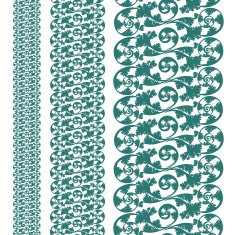 Set seamless lace border pattern free image download