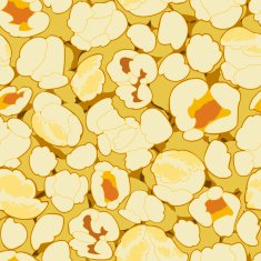 Popcorn vector seamless pattern free image download