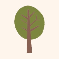 Plant tree flat icon elements eps10 N7 free image download