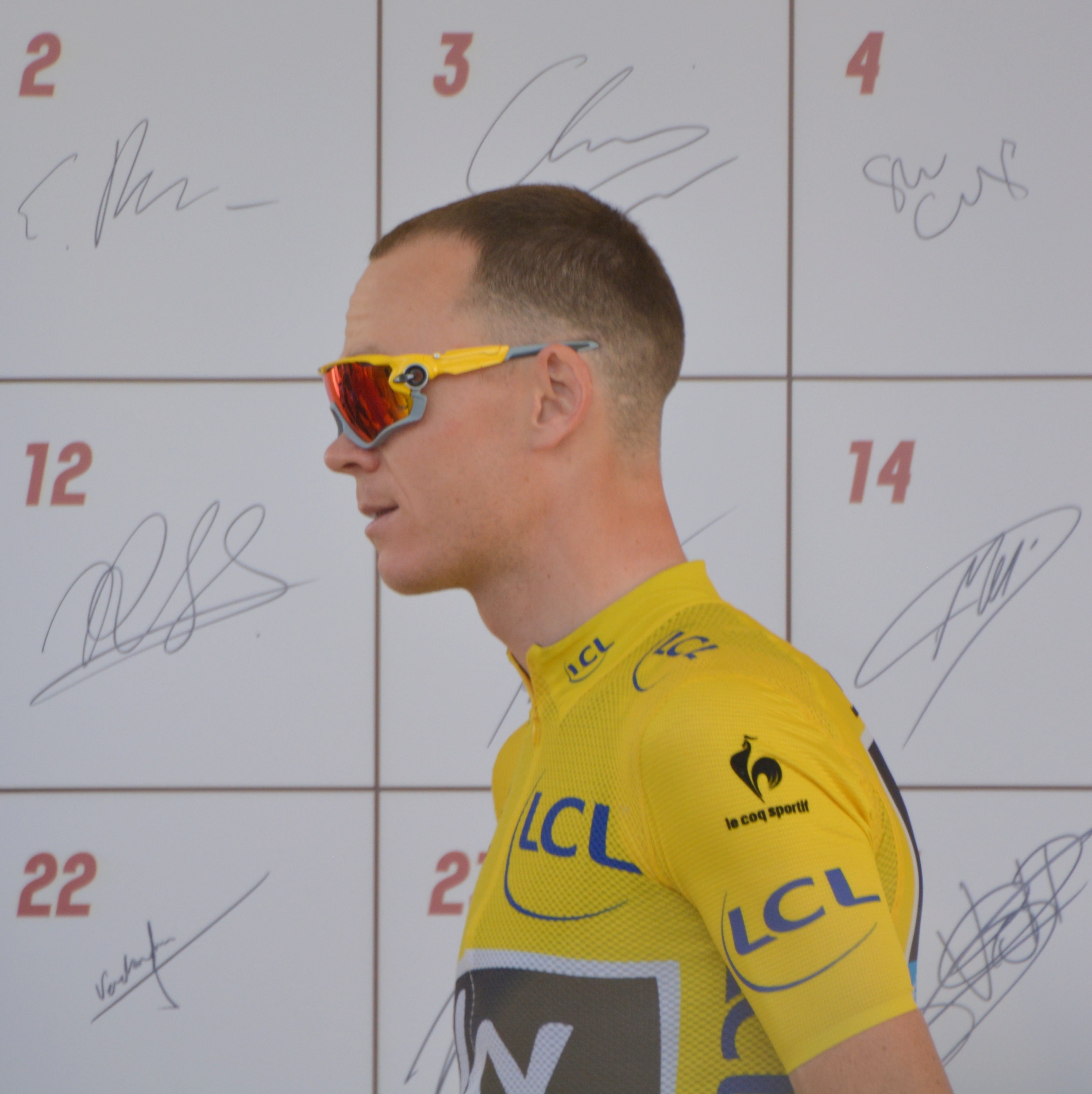 Profile portrait of chris froome free image download
