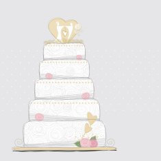Vector wedding cake design free image download
