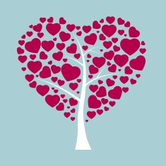 Heart Tree N18 free image download