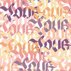 Calligraphy seamless pattern free image download