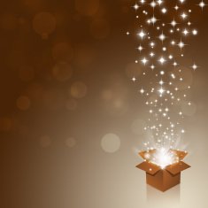Magic Gift Box free image download