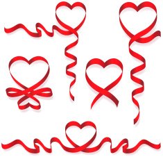 Heart Shaped Ribbon N3 free image download