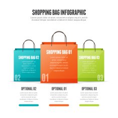 Shopping Bag Infographic N2 free image download
