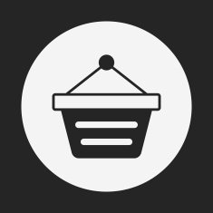Web shopping cart icon N5 free image download