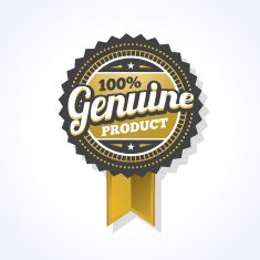 Golden Genuine Product free image download