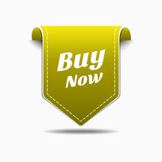 Buy Now Yellow Label Icon Vector Design free image download