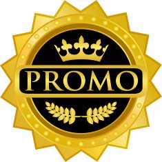 Promo Gold Badge free image download