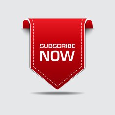 Subscribe Now Label Icon Set free image download