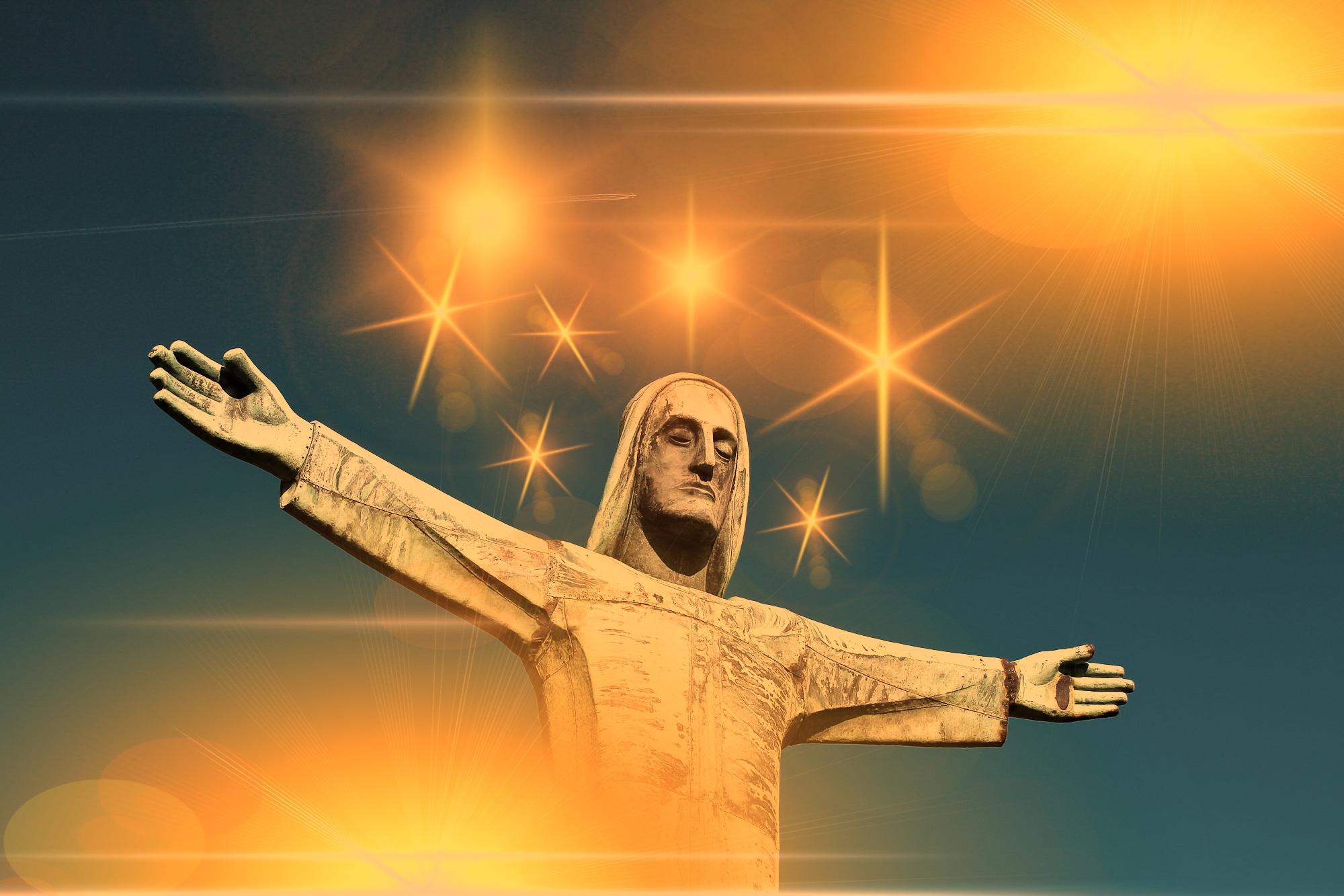 Photo of the high Jesus statue free image download