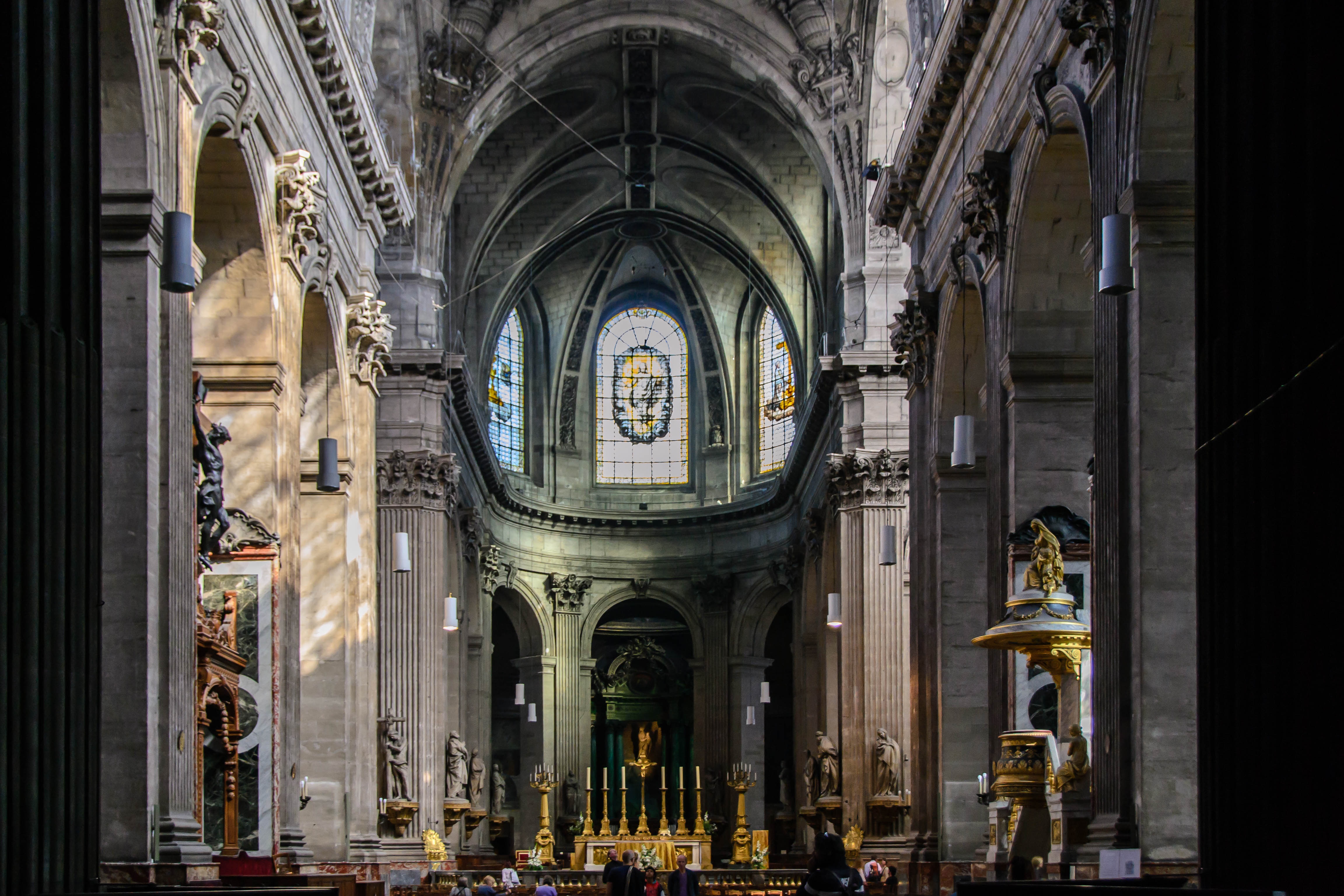 Church nave roman free image download