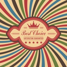 Best Choice Retro Badge free image download