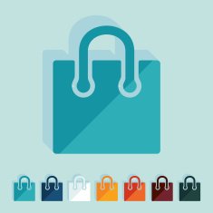 Flat design bag N9 free image download