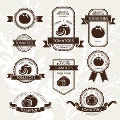 Tomatoes labels N2 free image download