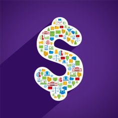 Creative dollar design N2 free image download