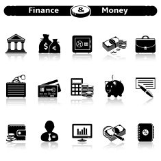 Finance and Money Icons free image download