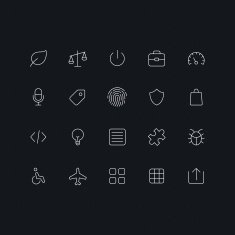 Outline vector icons for web and mobile N26 free image download