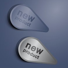 New product stickers free image download