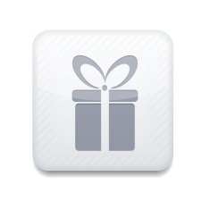 Vector white gift icon Eps10 Easy to edit free image download