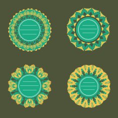 Decorative Labels free image download