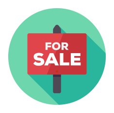 Flat For Sale Icon free image download