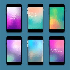 Mobile Phones Blurred Backgrounds N3 free image download