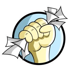 Hand Grabbing Papers free image download