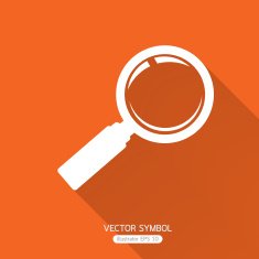 Magnifying glass symbol free image download