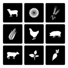 Rural icons set free image download