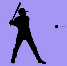 Baseball Batter (Vector) free image download