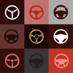 Car driving wheel free image download